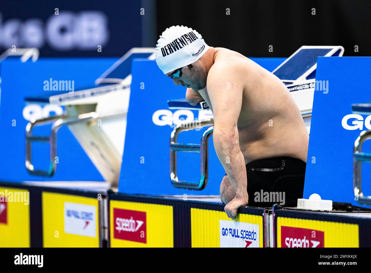 LONDON, UNITED KINGDOM. 07 April, 2024. Lyndon Longhorne competes in ...