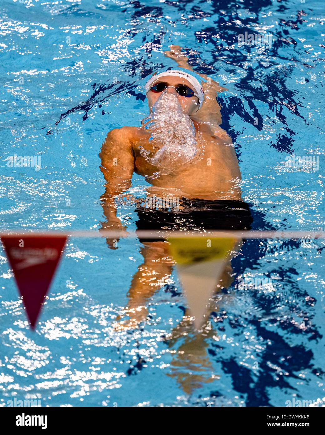 LONDON, UNITED KINGDOM. 07 April, 2024. Matthew Ward competes in Men’s ...