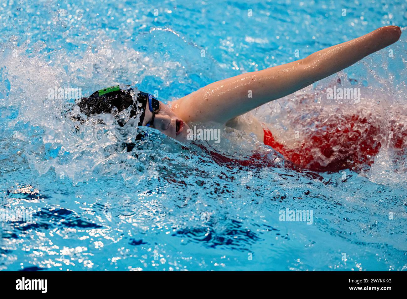 LONDON, UNITED KINGDOM. 07 April, 2024. Evie Lambert competes in Women ...