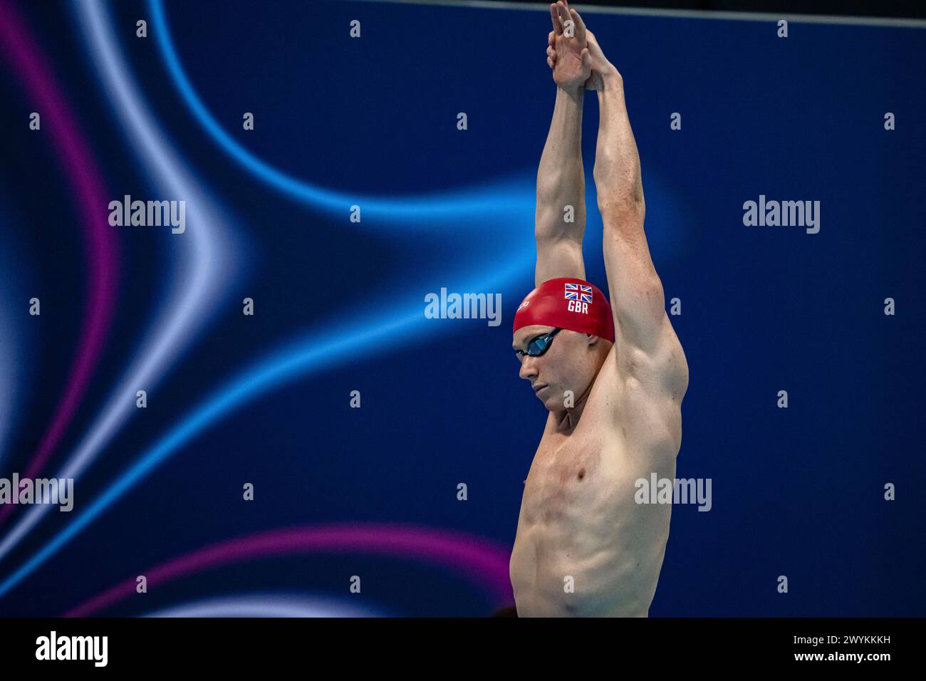 LONDON, UNITED KINGDOM. 07 April, 2024. Thomas Dean competes in Men’s ...
