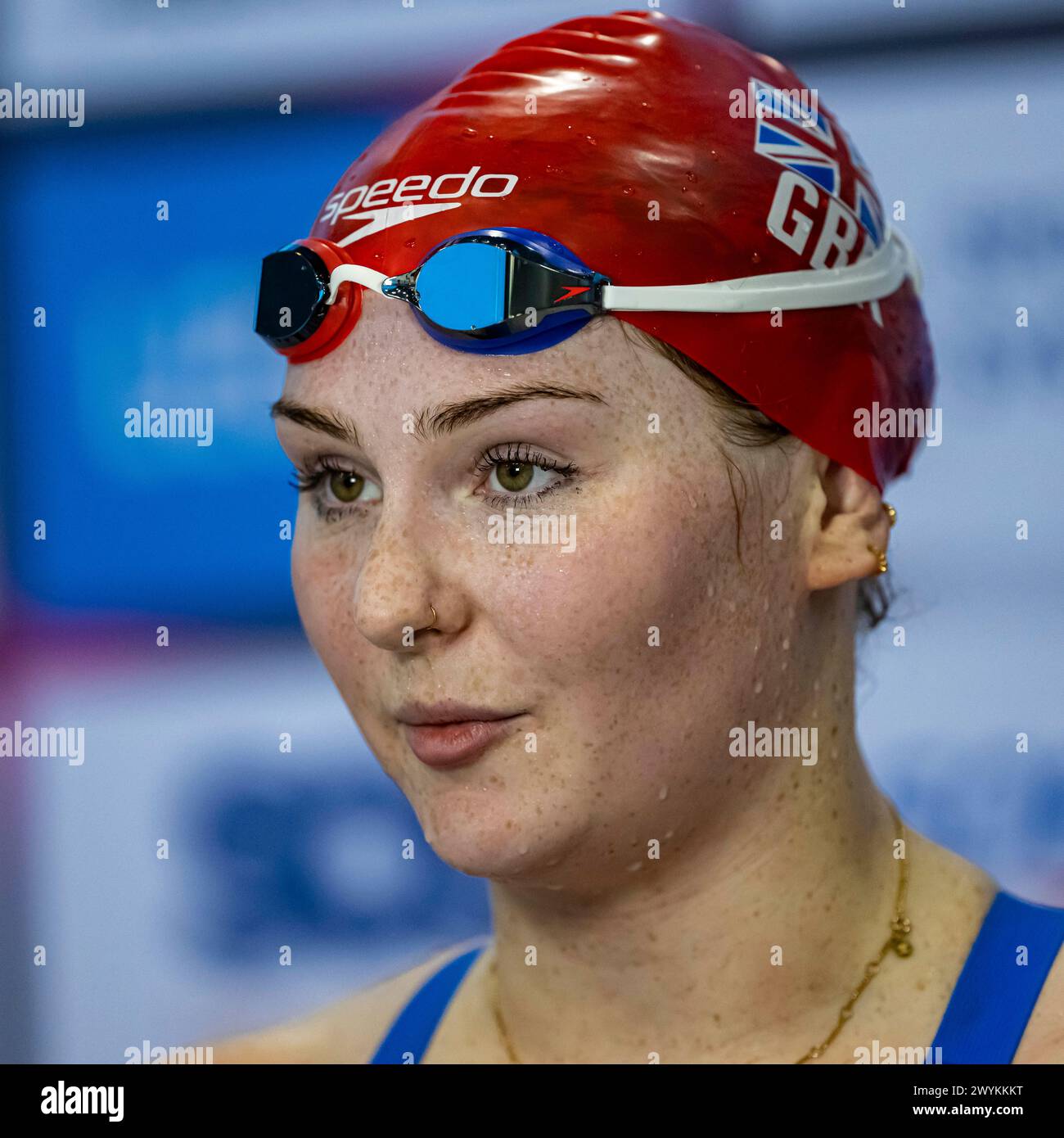 LONDON, UNITED KINGDOM. 07 April, 2024. Freya Anderson was interviewed ...