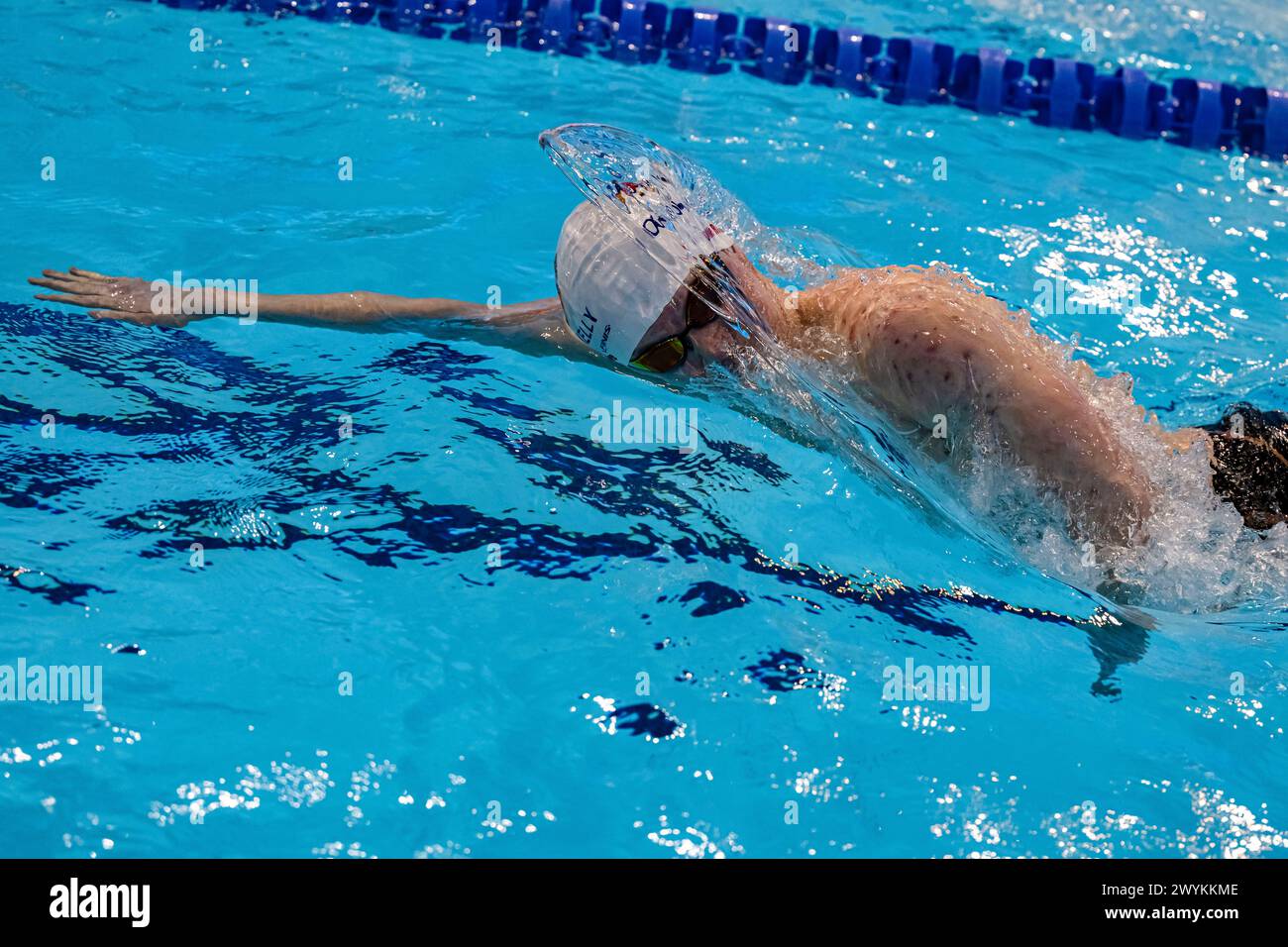 LONDON, UNITED KINGDOM. 07 April, 2024. Oliver Rowe competes in Men’s ...