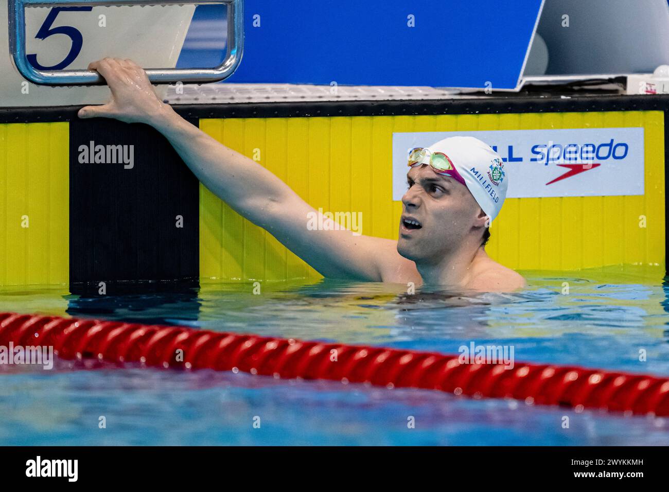 LONDON, UNITED KINGDOM. 07 April, 2024. James Guy competes in Men’s ...