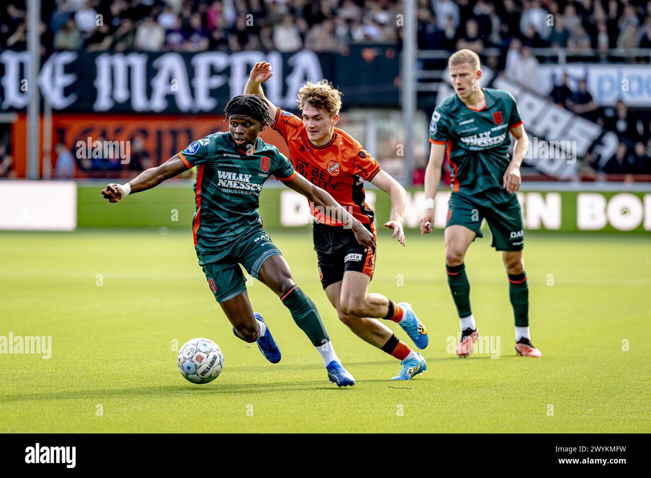 VOLENDAM, Netherlands. 07th Apr, 2024. SPO, Kras Stadium, Dutch ...