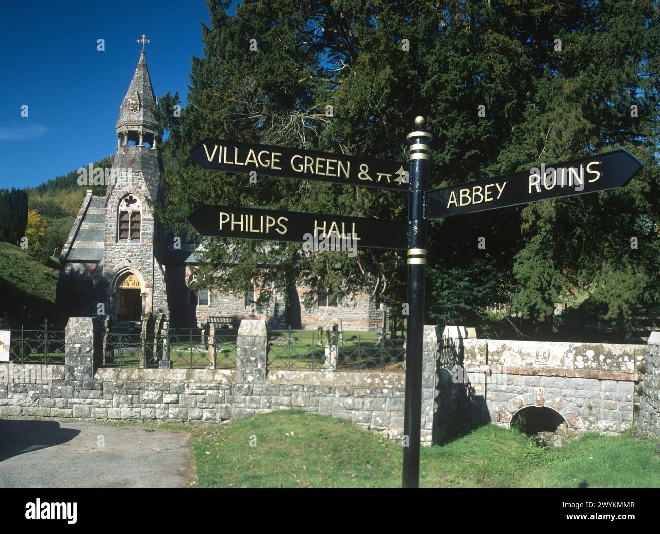 Church of St Mary the Virgin, Abbeycwmhir, Powys, built in 1865 by Mary ...