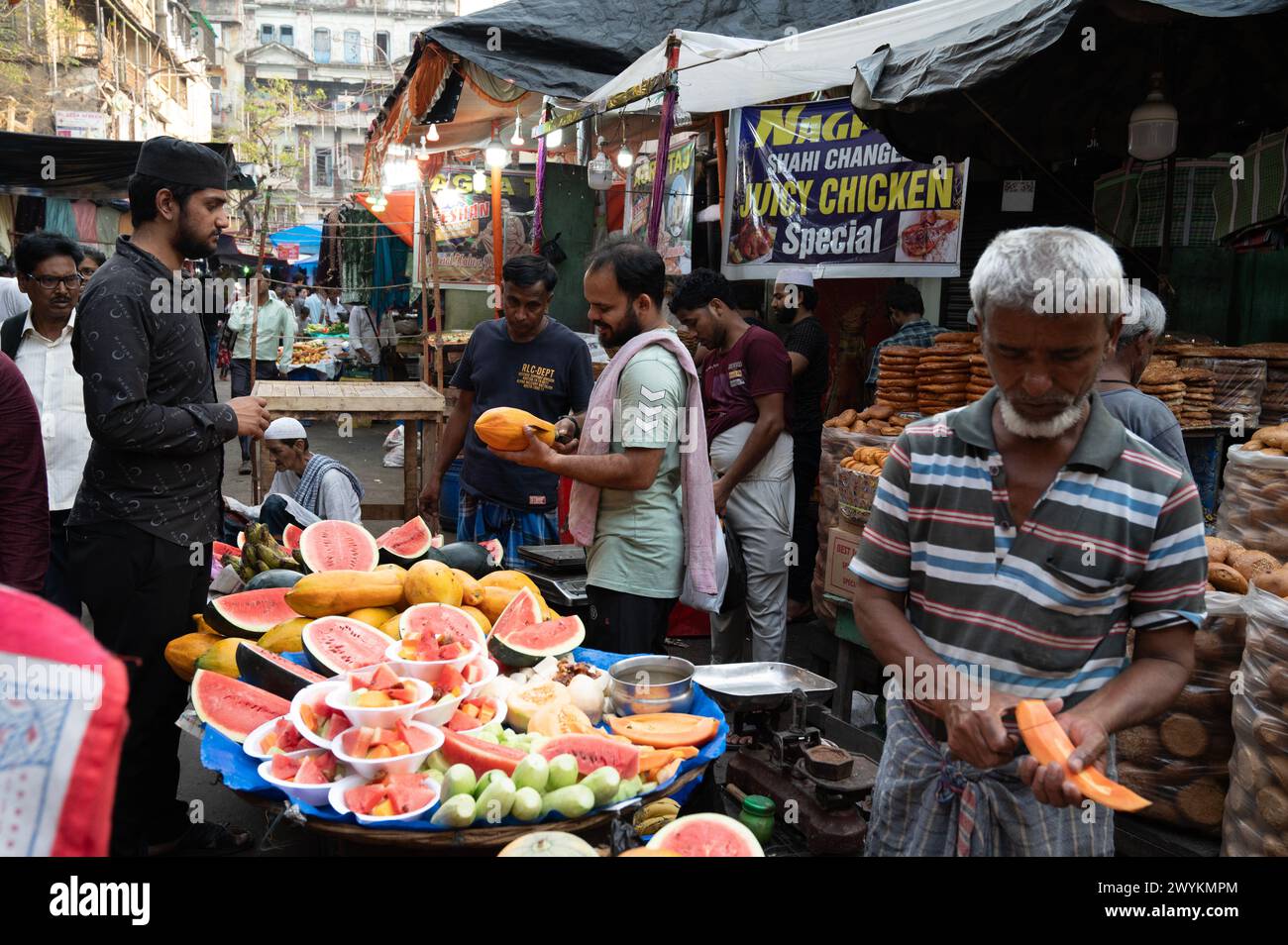 Eid, a Muslim festival is being observed in Kolkata, West Bengal, India ...