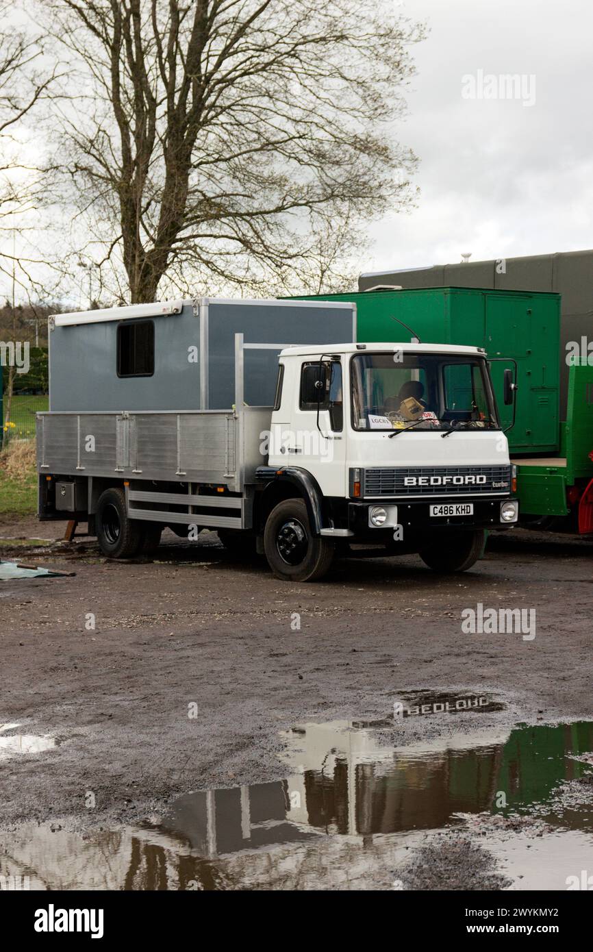 Bedford TL at Kirkby Stephen. Cumbria Easter Rally 2024 Stock Photo - Alamy