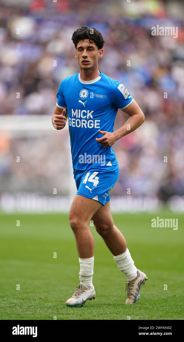 Peterborough United's Joel Randall in action during the Bristol Street ...