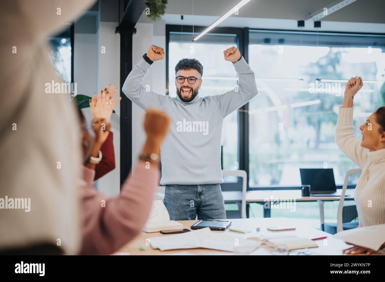Successfully finished project hi-res stock photography and images - Alamy