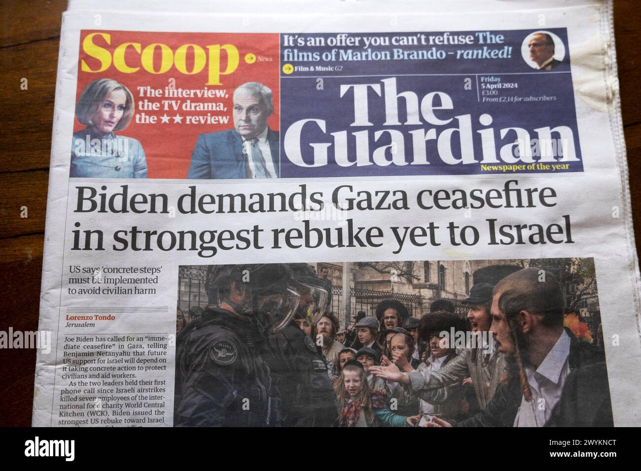 Joe 'Biden demands Gaza ceasefire in strongest rebuke yet to Israel ...
