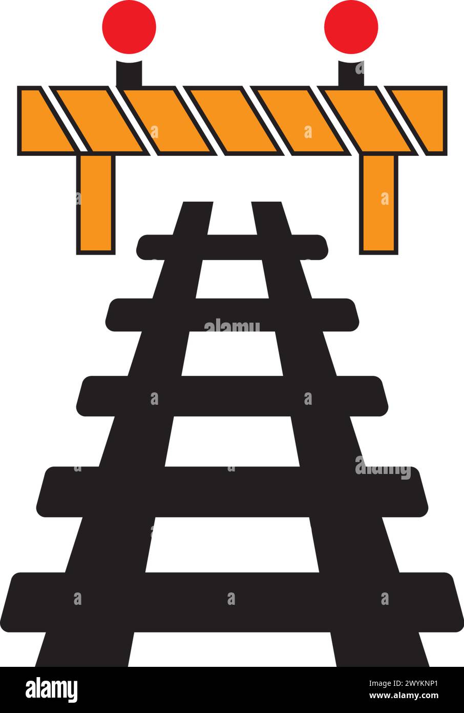 Railroad logo Stock Vector Images - Alamy