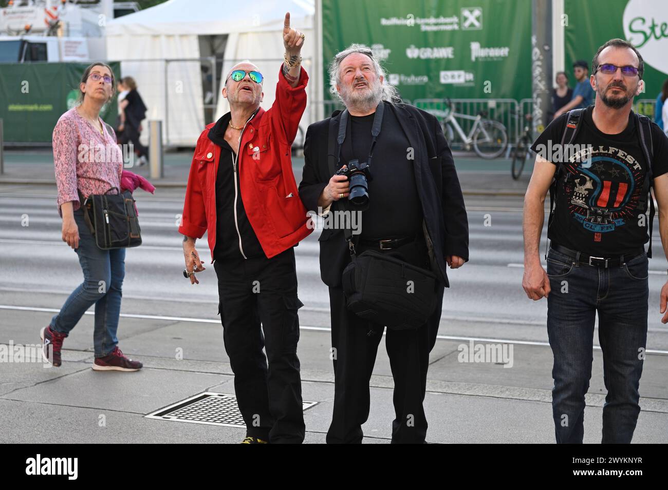 Vienna, Austria. 06th Apr, 2024. The Vorarlberg artist and musician ...