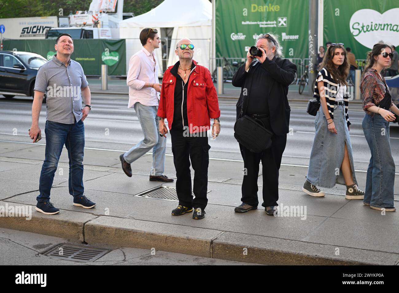 Vienna, Austria. 06th Apr, 2024. The Vorarlberg artist and musician ...