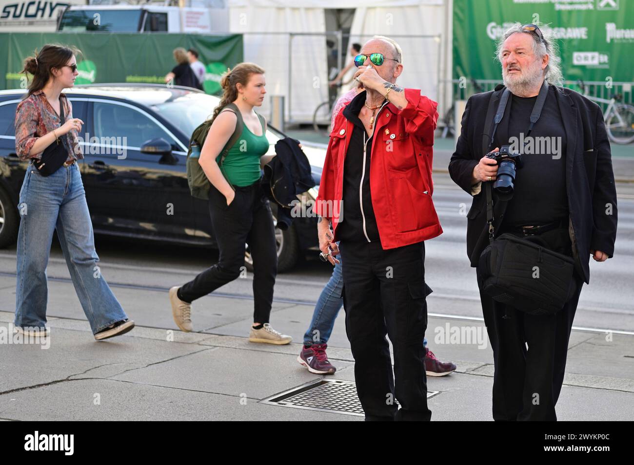 Vienna, Austria. 06th Apr, 2024. The Vorarlberg artist and musician ...