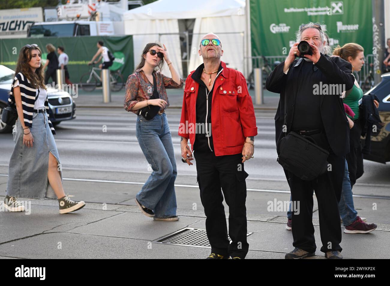 Vienna, Austria. 06th Apr, 2024. The Vorarlberg artist and musician ...