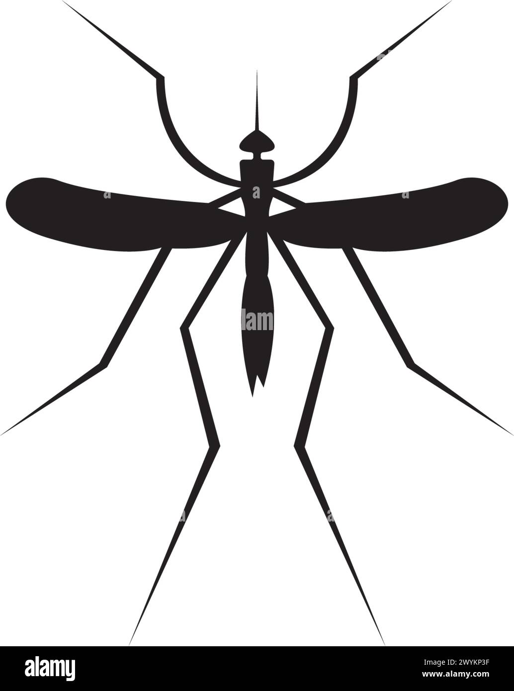 mosquito vector icon,illustration design template Stock Vector Image ...