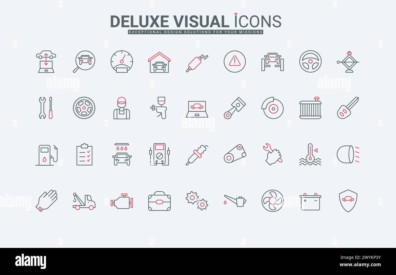 Car service auto mechanics business Stock Vector Images - Alamy