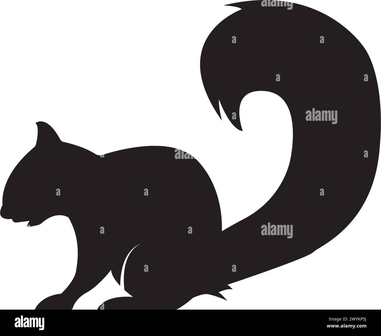 squirrel logo vector icon illustration design Stock Vector Image & Art ...
