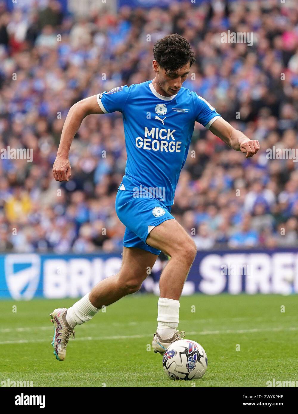 Peterborough United's Joel Randall during the Bristol Street Motors ...
