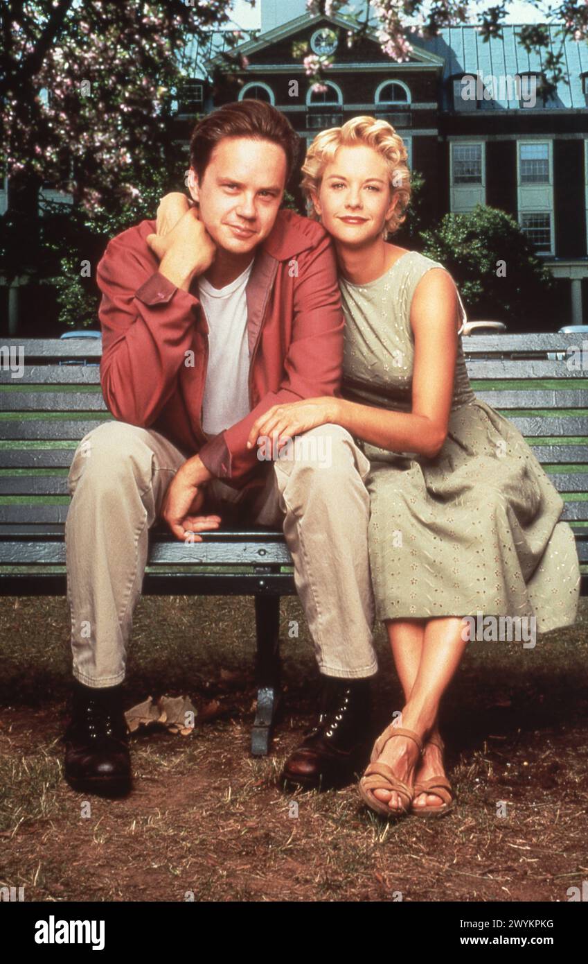 TIM ROBBINS and MEG RYAN in I.Q. 1994 director FRED SCHEPISI story Andy ...