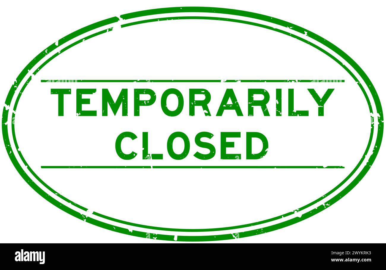 Closed for renovation stamp hi-res stock photography and images - Alamy