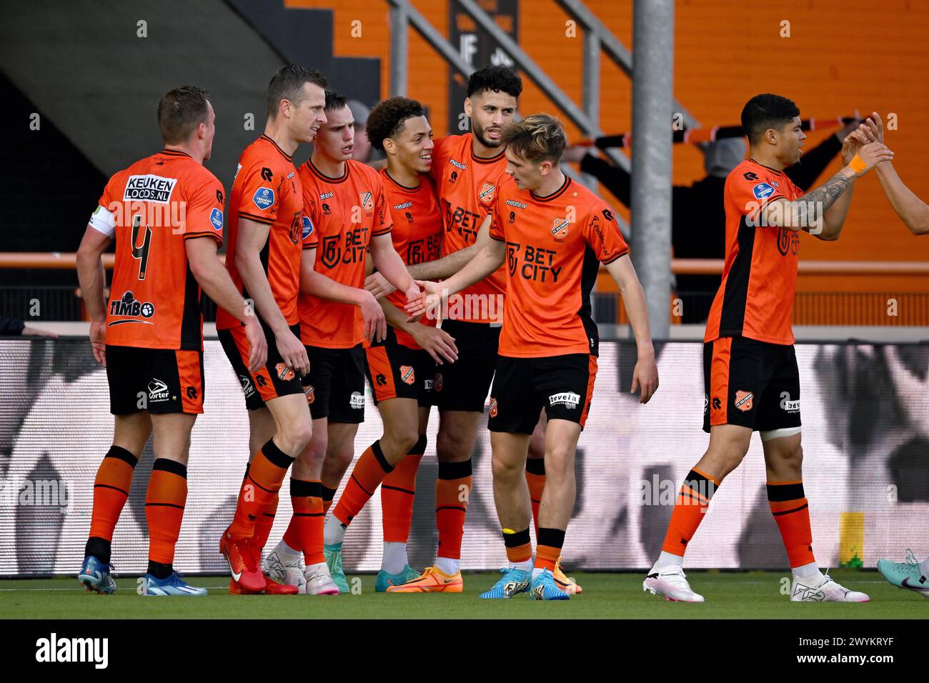 VOLENDAM - Darius Johnson of FC Volendam during the Dutch Eredivisie ...