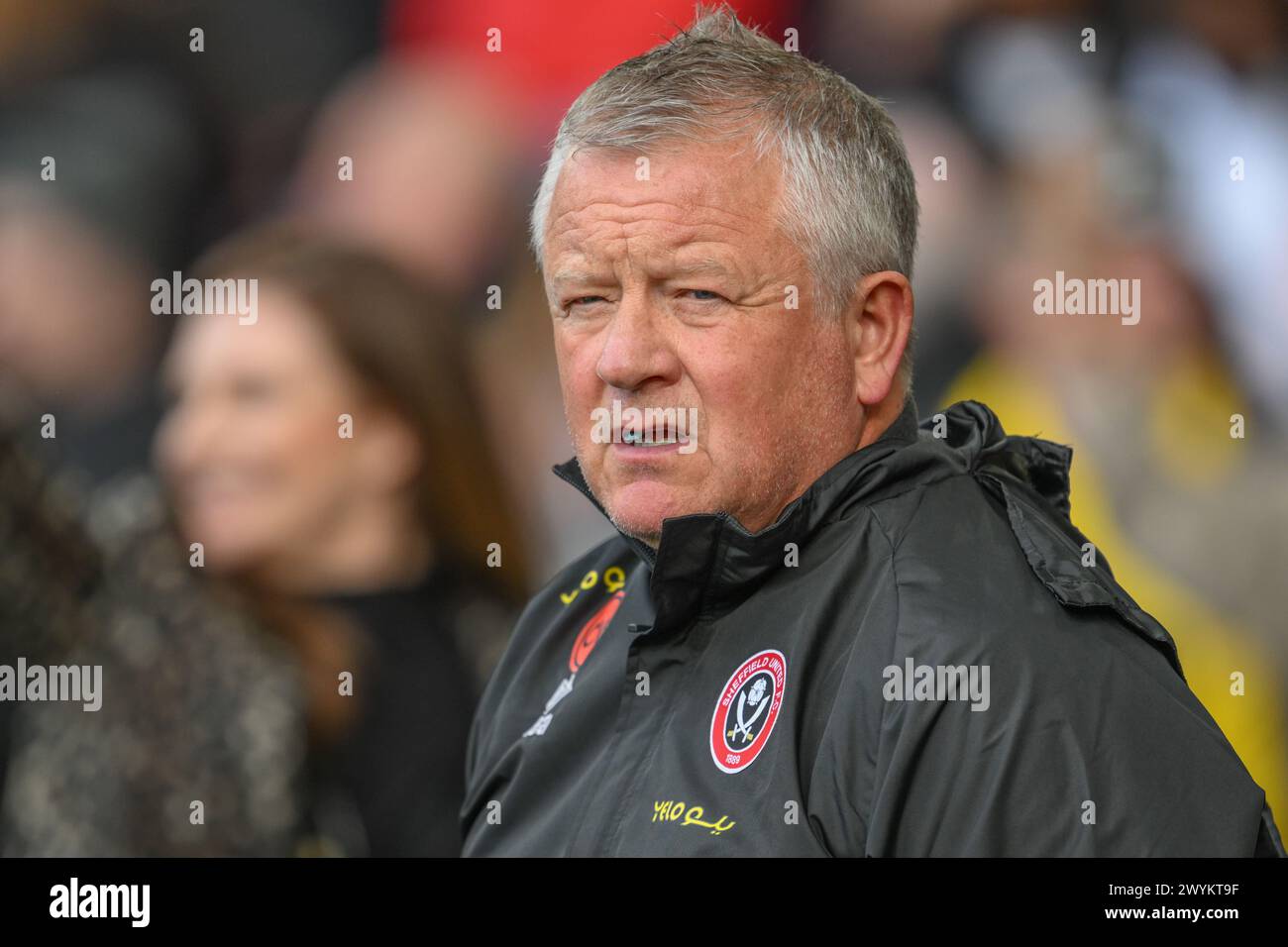 Chris Wilder manager of Sheffield United during the Premier League ...