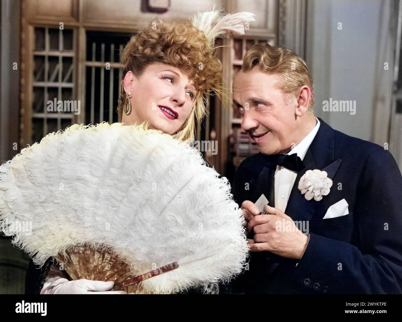 Judith Anderson, Michael Chekhov, on-set of the film, "Specter Of The ...