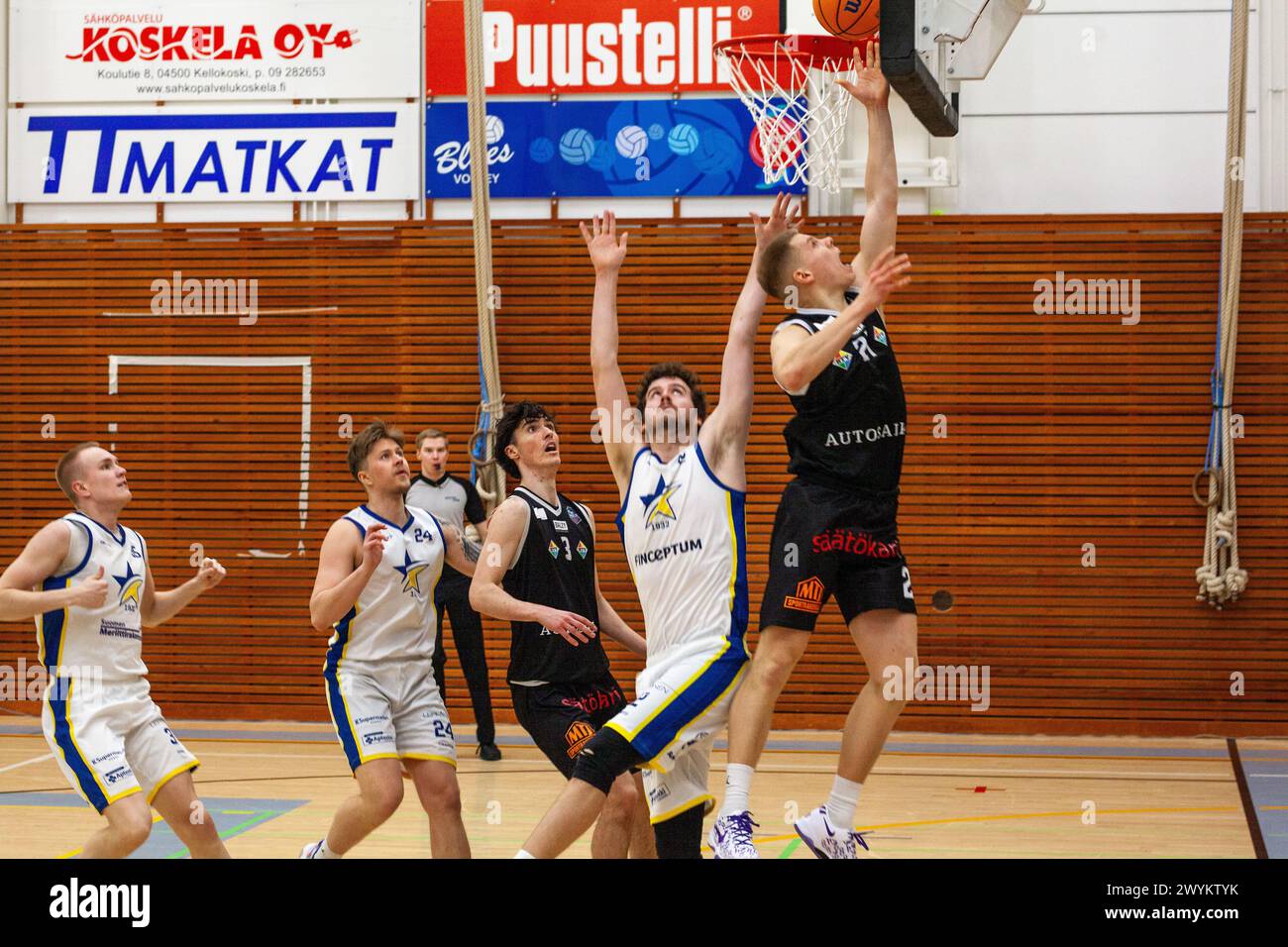Playoffs basketball logo hi-res stock photography and images - Alamy