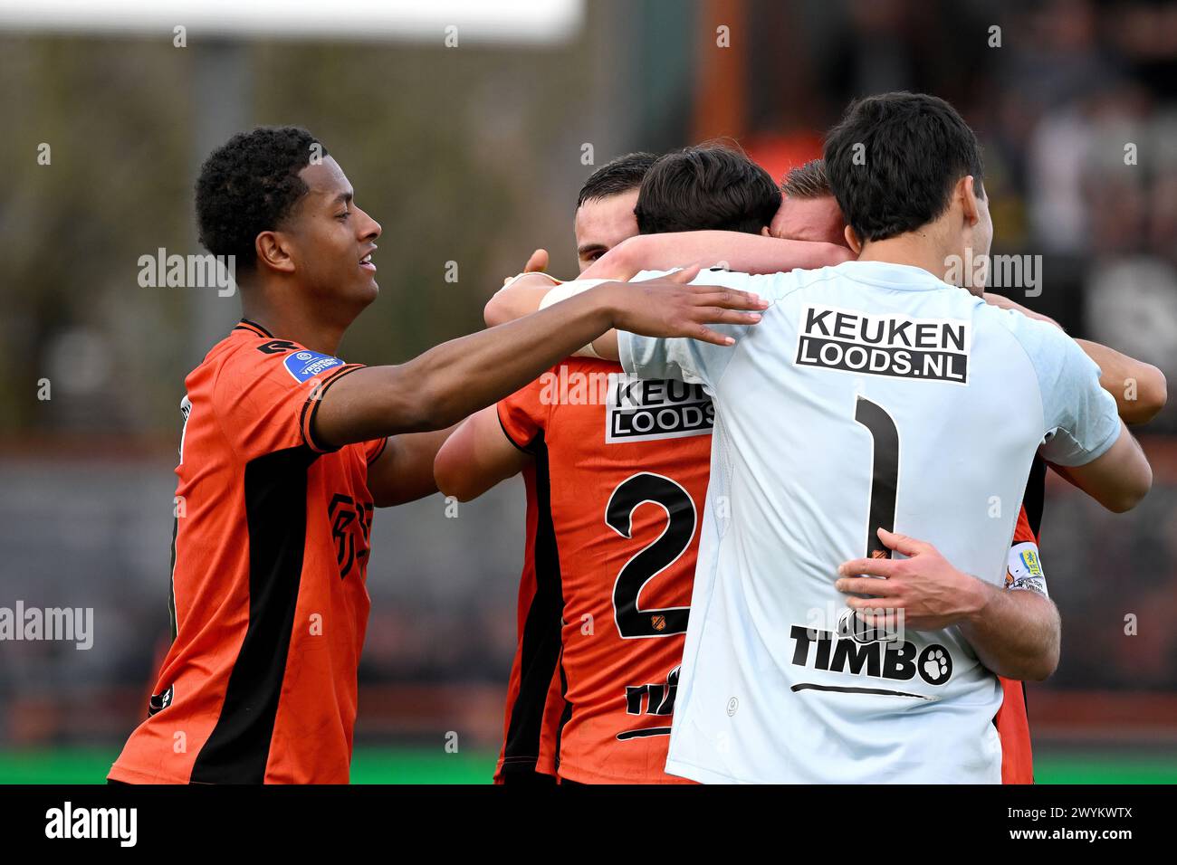VOLENDAM - FC Volendam players after the Dutch Eredivisie match between ...