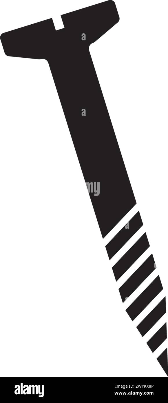 iron nails icon logo vector design template Stock Vector Image & Art ...