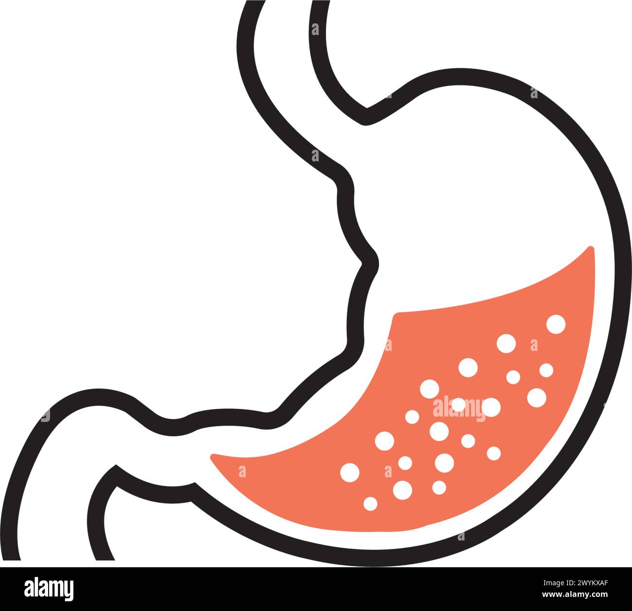 stomach care icon designs concept vector illustration design Stock ...