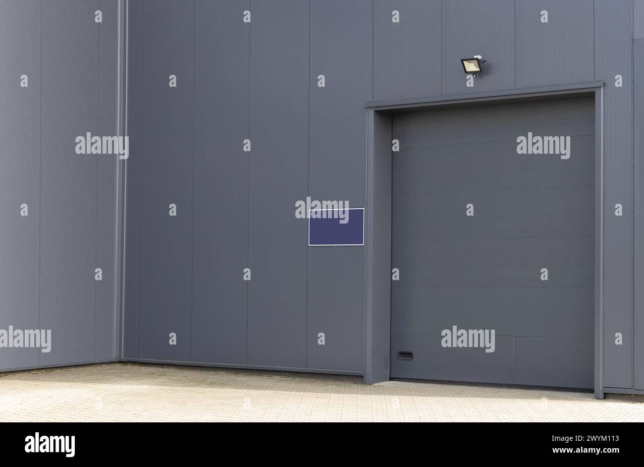 Roller shutter door sign hi-res stock photography and images - Alamy