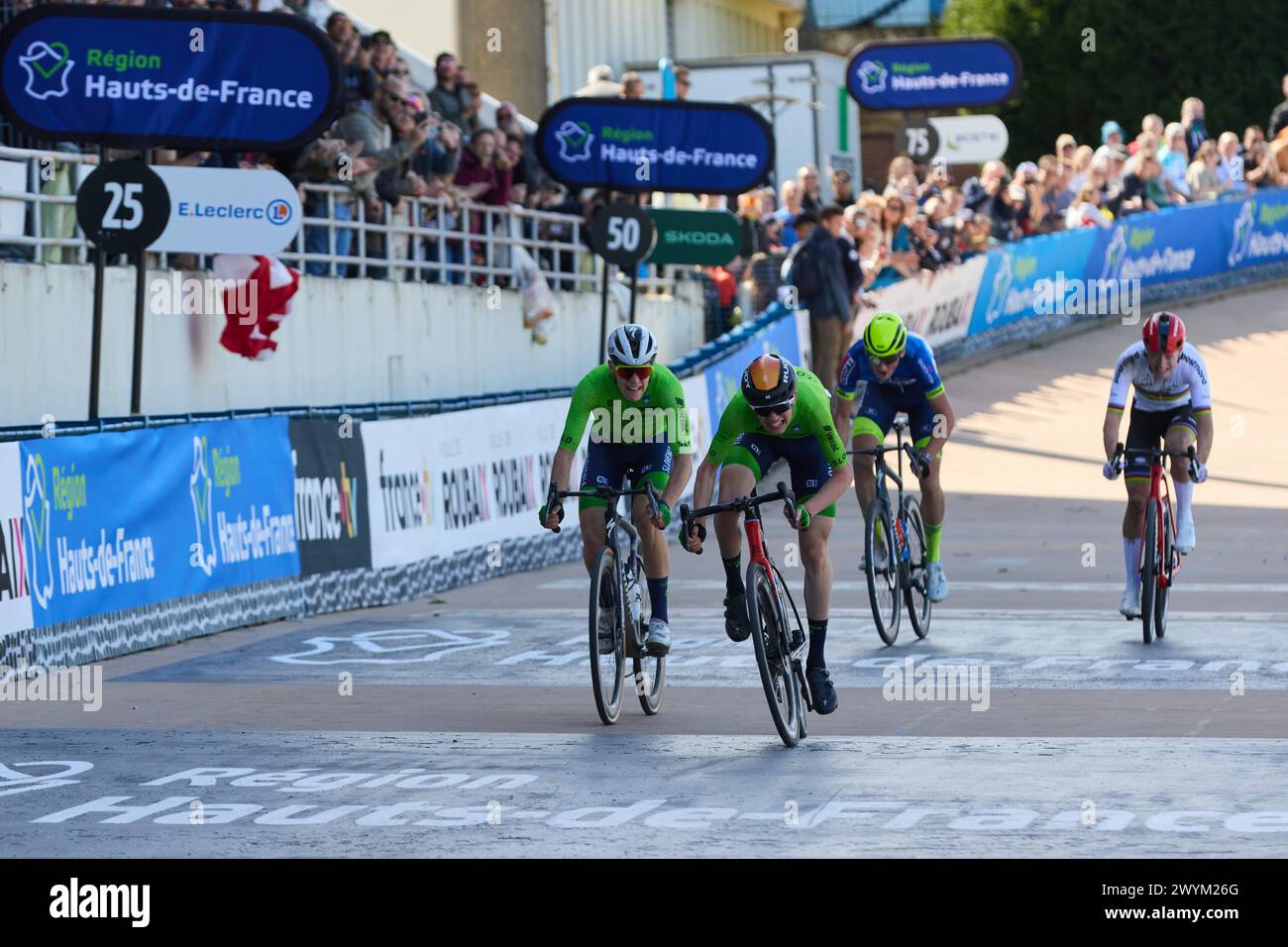 Paris Roubaix Juniors 2024 A first and second for Slovenia at Paris ...