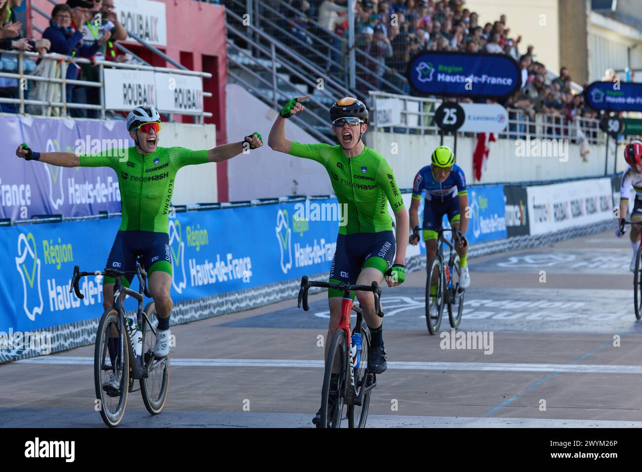 Paris Roubaix Juniors 2024 A first and second for Slovenia at Paris ...