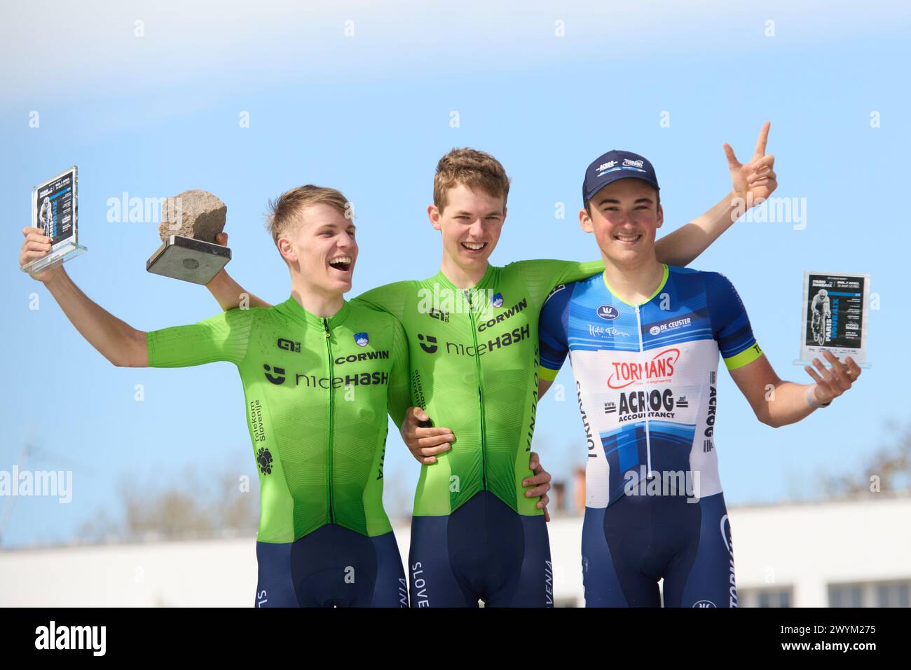 Paris Roubaix Juniors 2024 A first and second for Slovenia at Paris ...