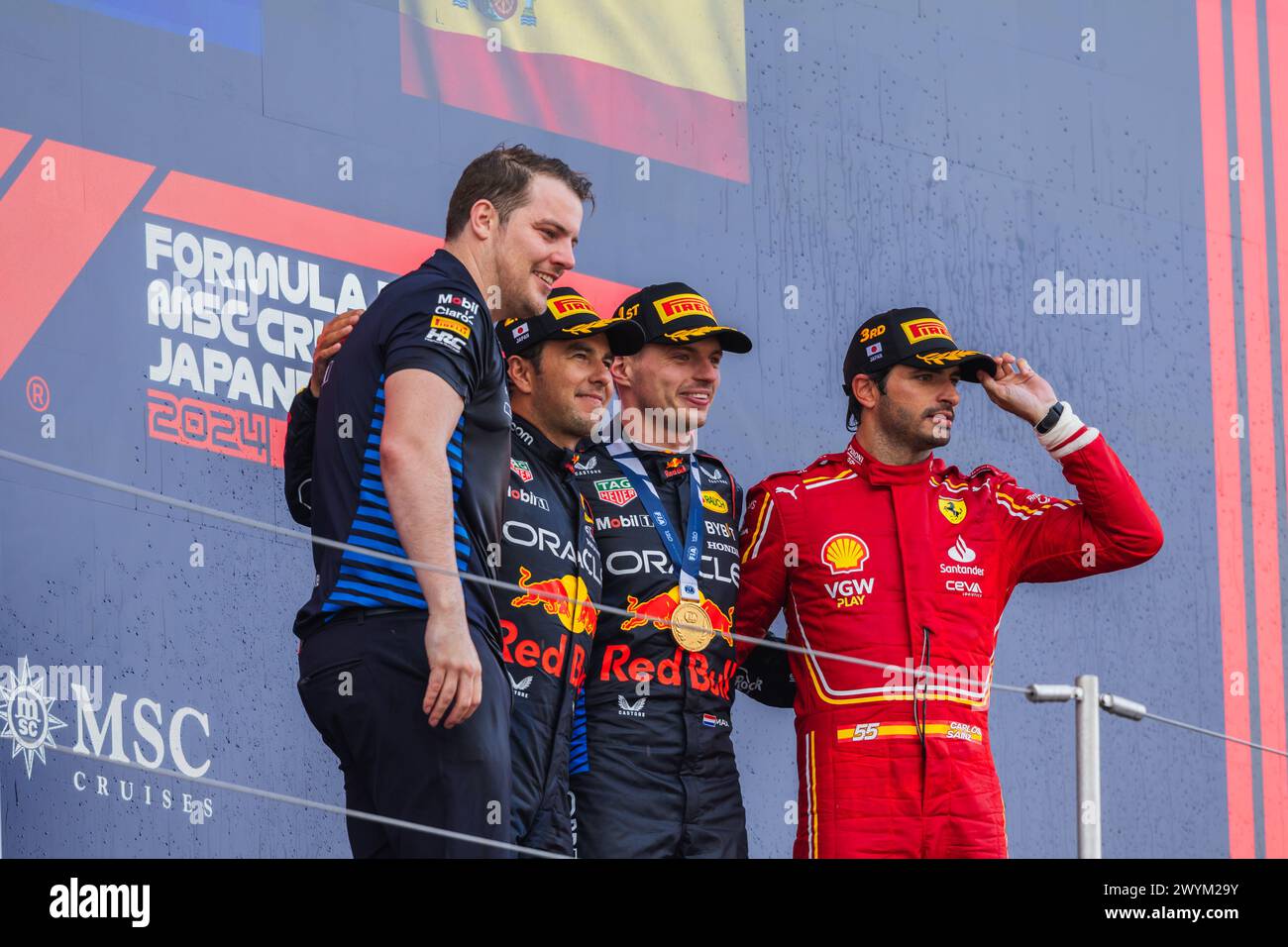 Carlos sainz f1 suzuka 2024 hi-res stock photography and images - Alamy