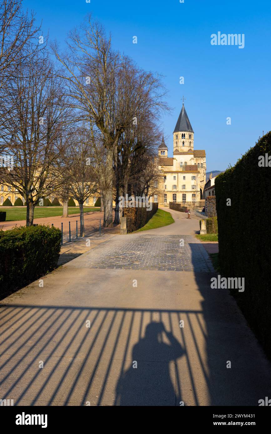Abbey of cluny cathedral hi-res stock photography and images - Alamy