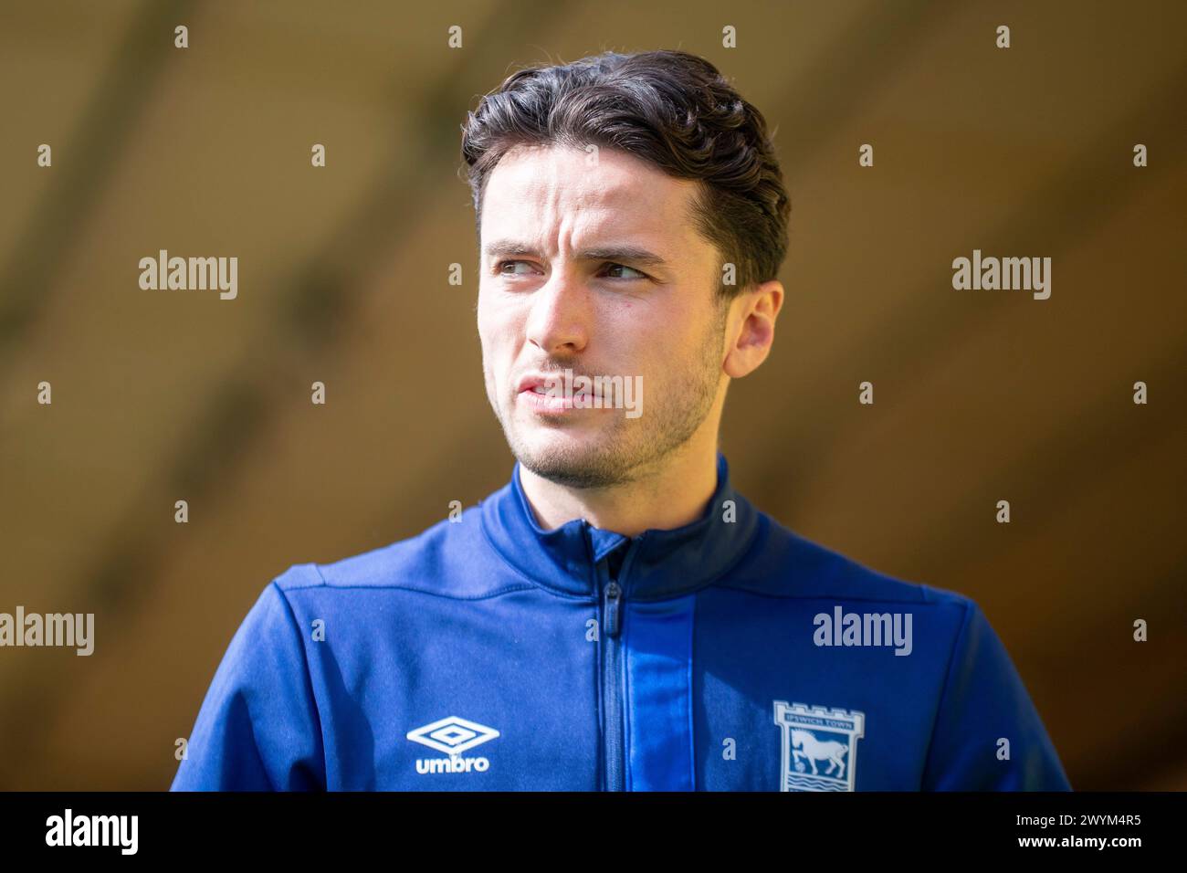 Lewis Travis of Ipswich Town is seen before the Sky Bet Championship ...