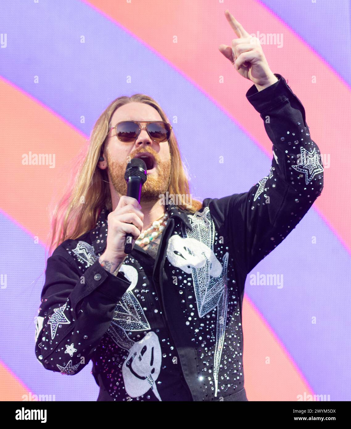 Sam Ryder at Camp Bestival Dorset 2023 Stock Photo - Alamy