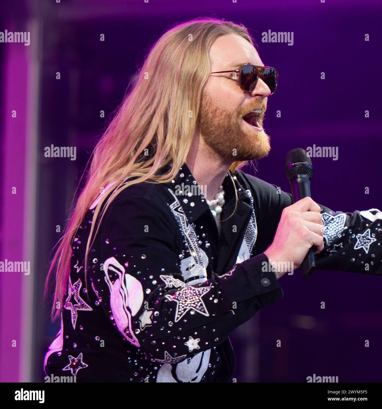 Sam Ryder at Camp Bestival Dorset 2023 Stock Photo - Alamy