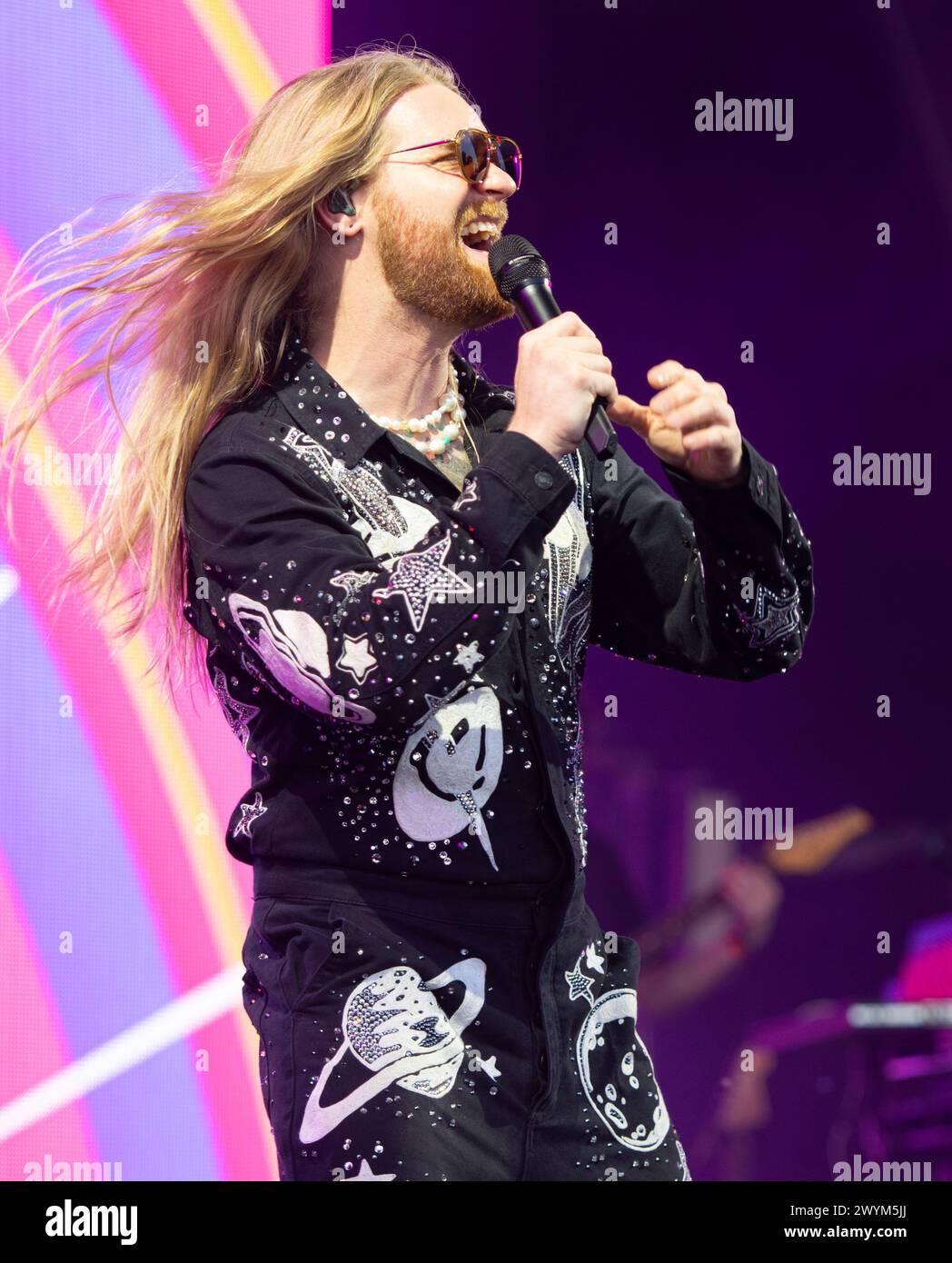 Sam Ryder at Camp Bestival Dorset 2023 Stock Photo - Alamy