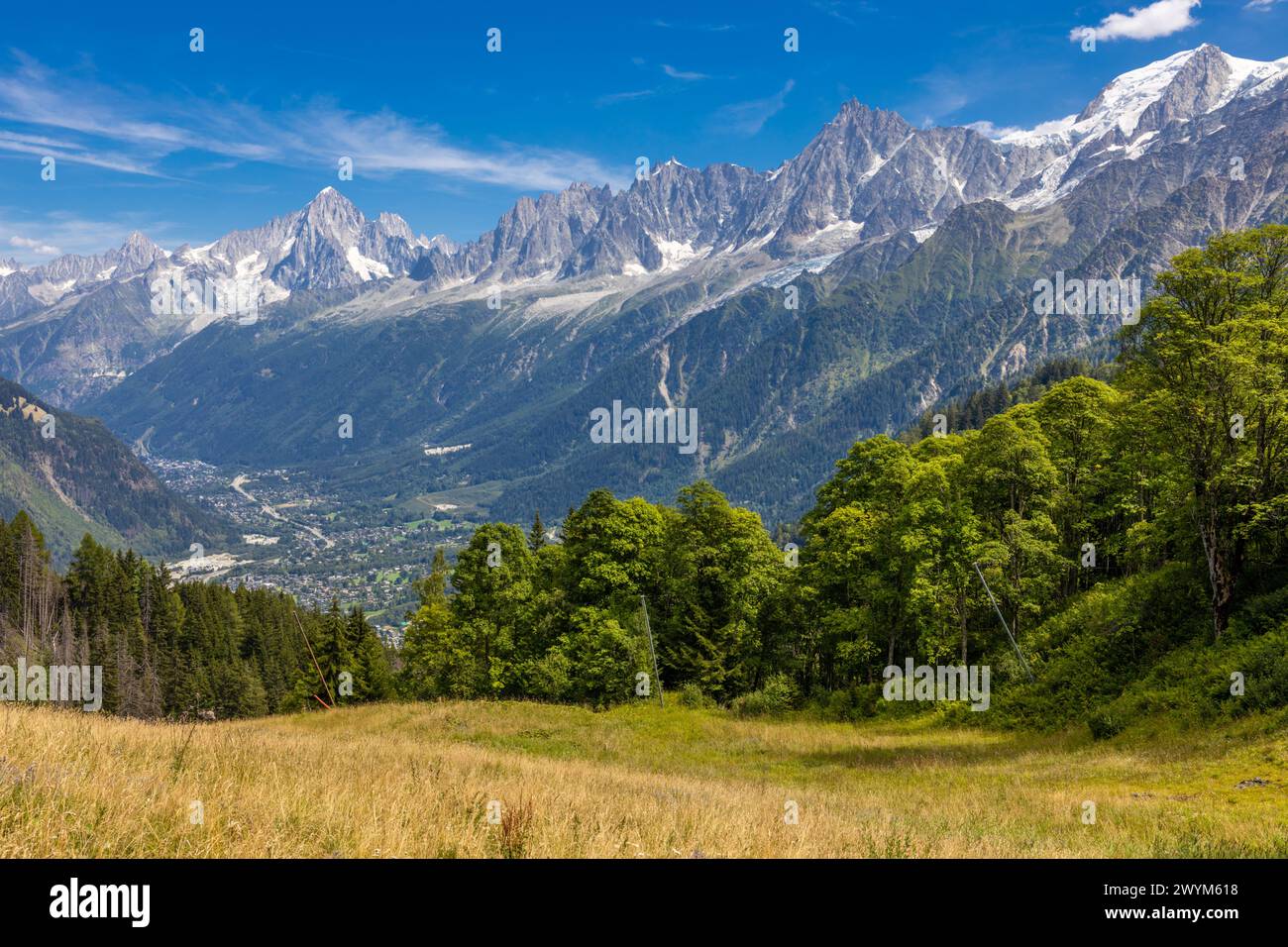 Tour du Montblanc hiking route beautiful mountain landscapes in ...