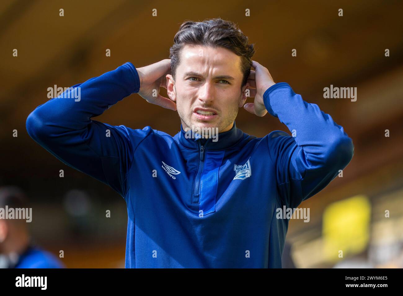 Lewis Travis of Ipswich Town is seen before the Sky Bet Championship ...