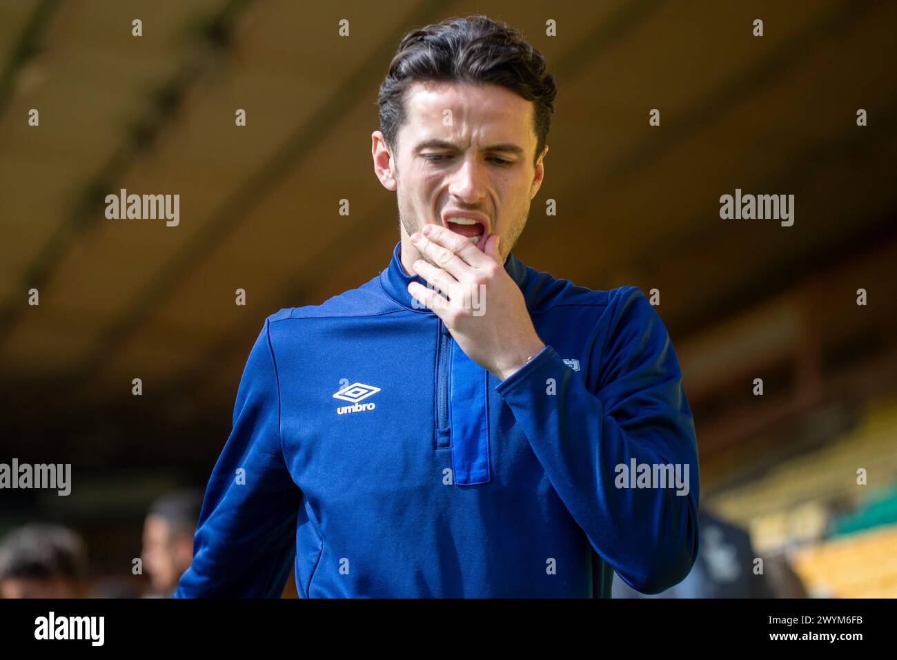 Lewis Travis of Ipswich Town is seen before the Sky Bet Championship ...