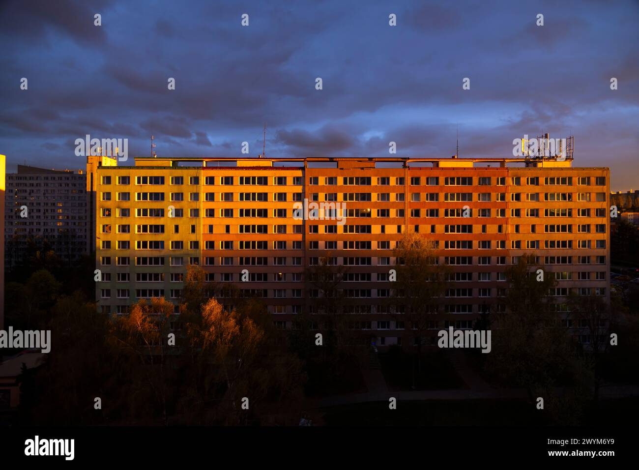 Communist era apartment blocks hi-res stock photography and images - Alamy