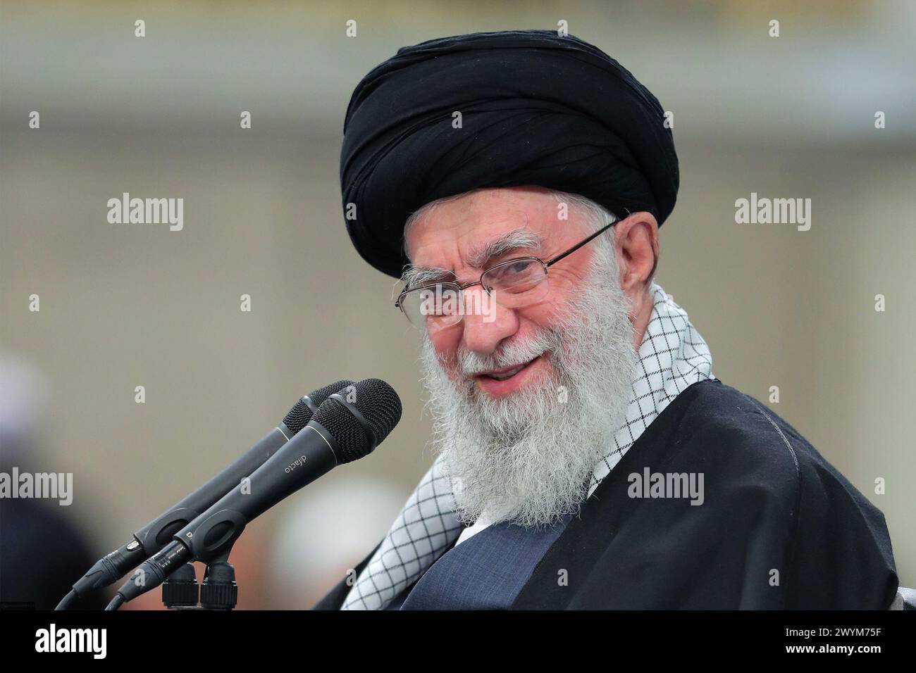 Tehran, Iran. 7th Apr, 2024. Iranian Supreme Leader Ayatollah ALI ...