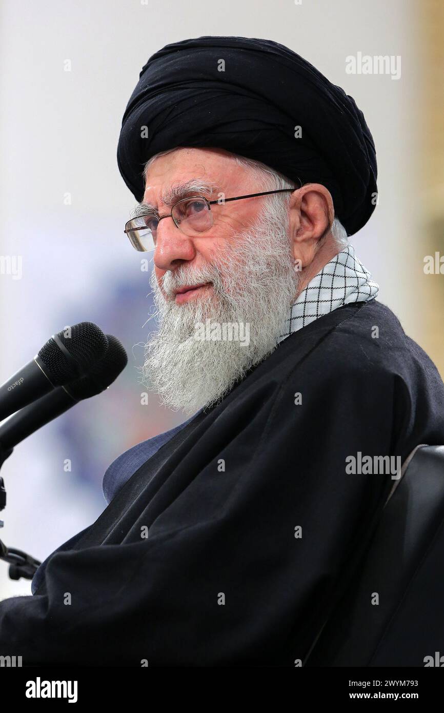 Tehran, Iran. 7th Apr, 2024. Iranian Supreme Leader Ayatollah ALI ...