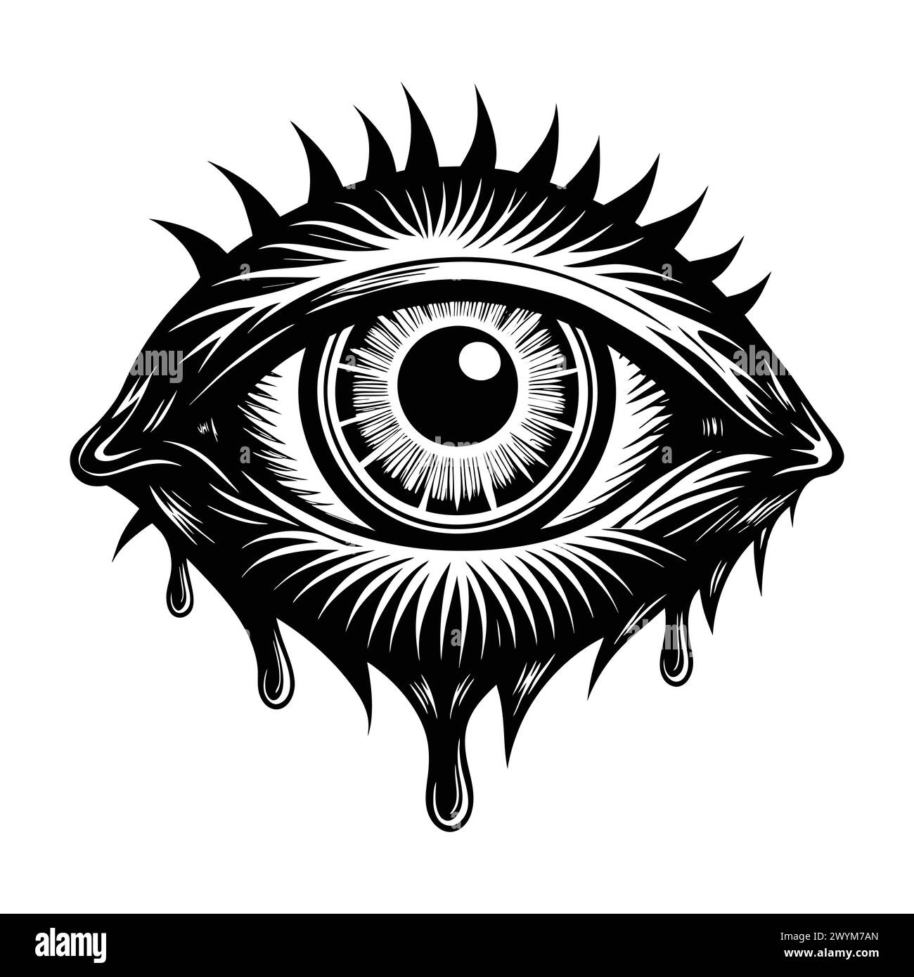 Intimidating vector vectors Cut Out Stock Images & Pictures - Alamy