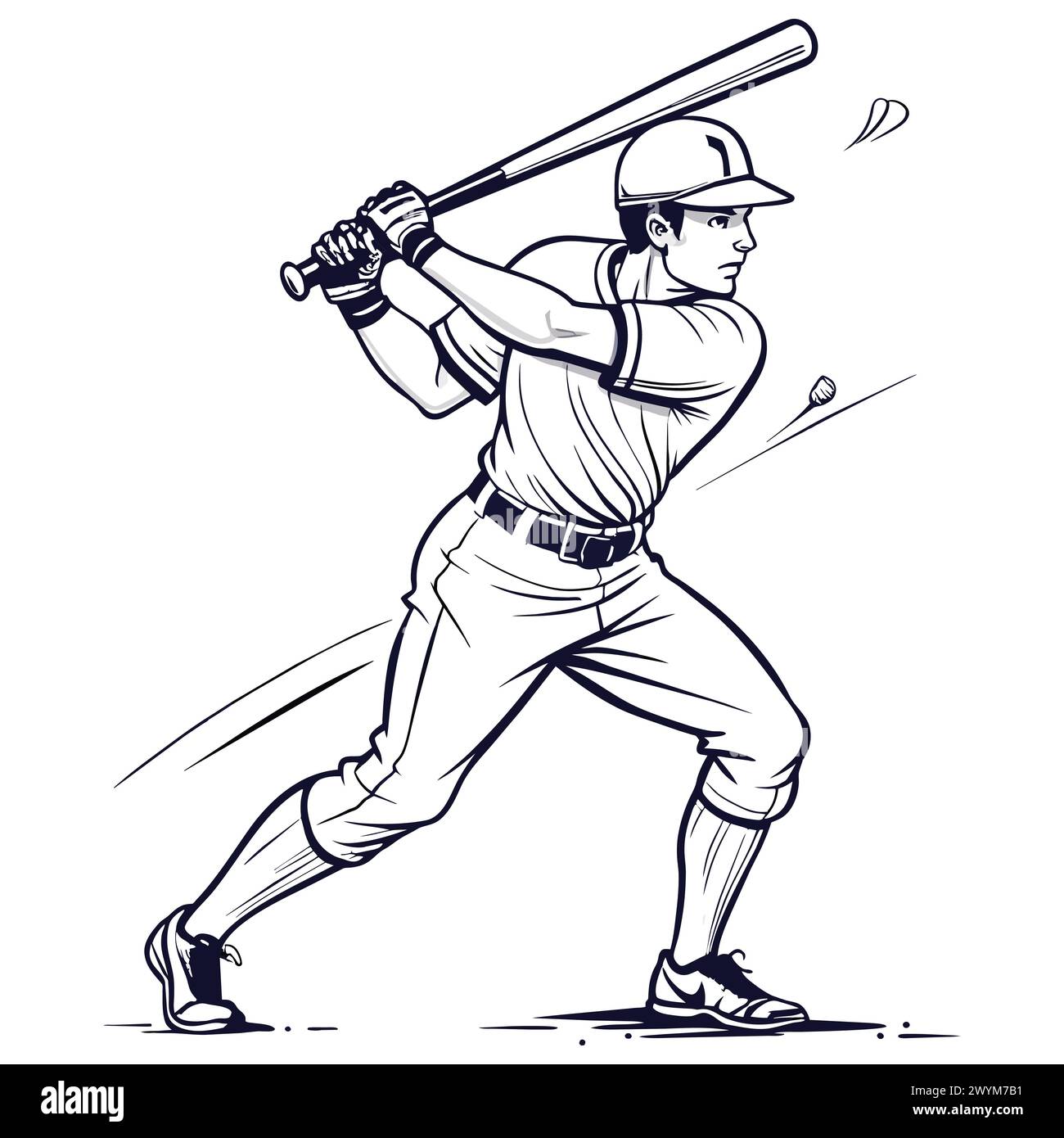 Athletes moment Stock Vector Images - Alamy